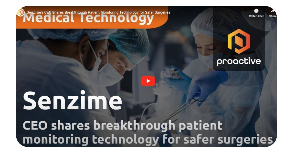 Senzime now at OTCQX Market - Interview with CEO | Senzime